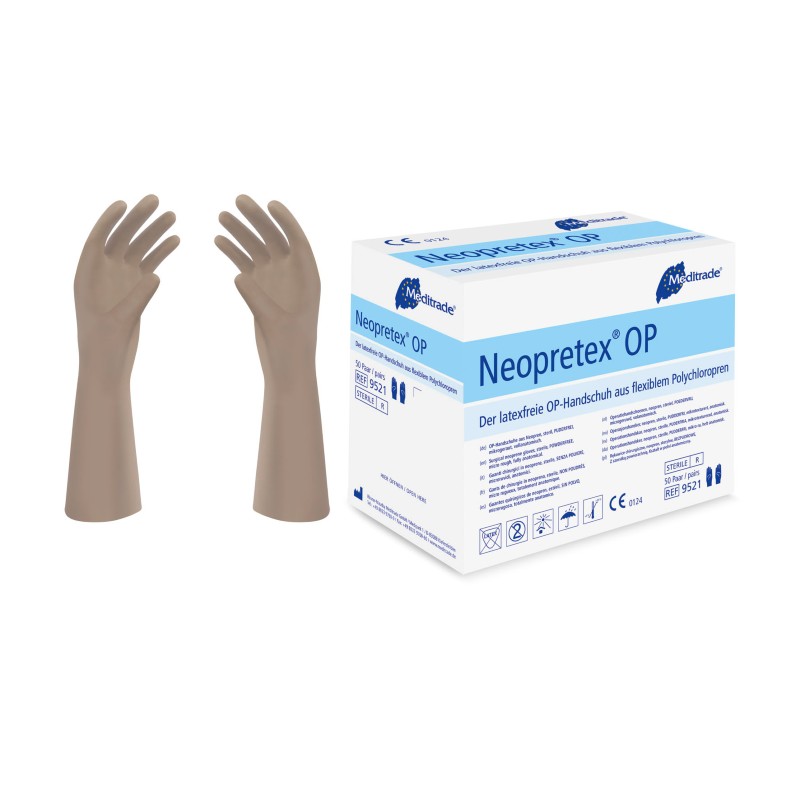 Meditrade 9521 Sterile Surgical Gloves - Gloves.co.uk
